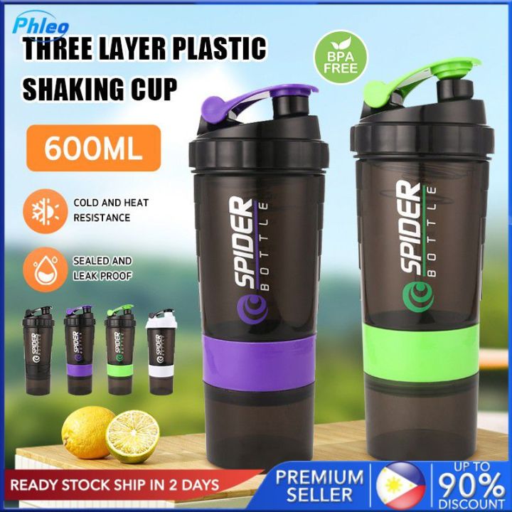Fitness Exercise Water Cup Plastic Water Cup Portable Shake Cup Outdoor ...