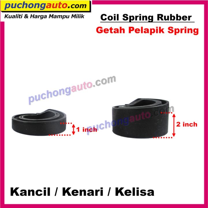 Rear Coil Spring Rubber Getah Pelapik Spring Belakang For Perodua ...