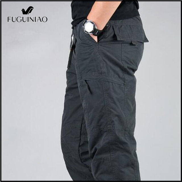FUGUINIAO 2024 Casual Pants Men Cotton Military Tactical Baggy Cargo ... FUGUINIAO 2024 Casual Pants Men Cotton Military Tactical Baggy Cargo ...