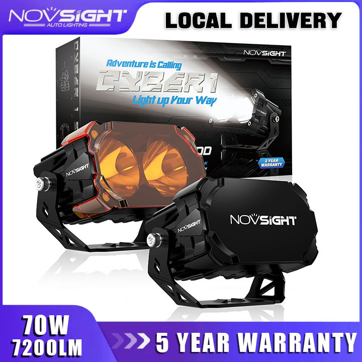 Novsight WL1 Pro Laser Gun 70W 7200LM White & Yellow 2-in-1 For ...