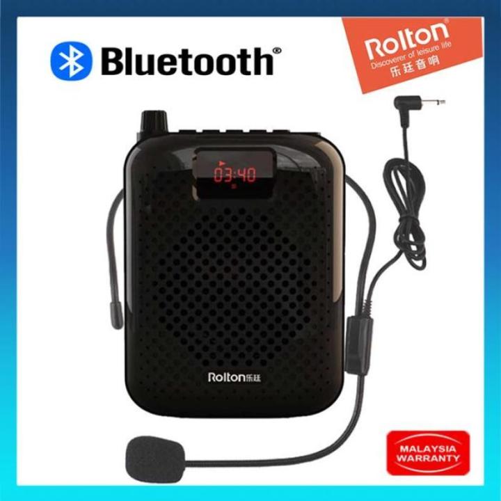 Rolton K500 Bluetooth Loudspeaker Microphone Voice Amplifier Booster ...