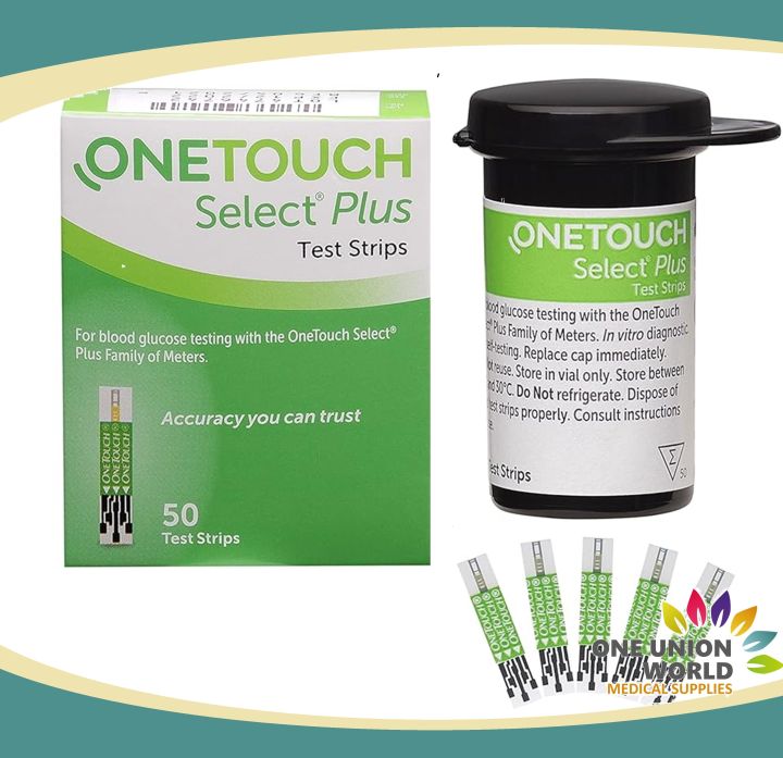 One Touch Select Plus Strips 50's One Touch Select Plus Simple ...