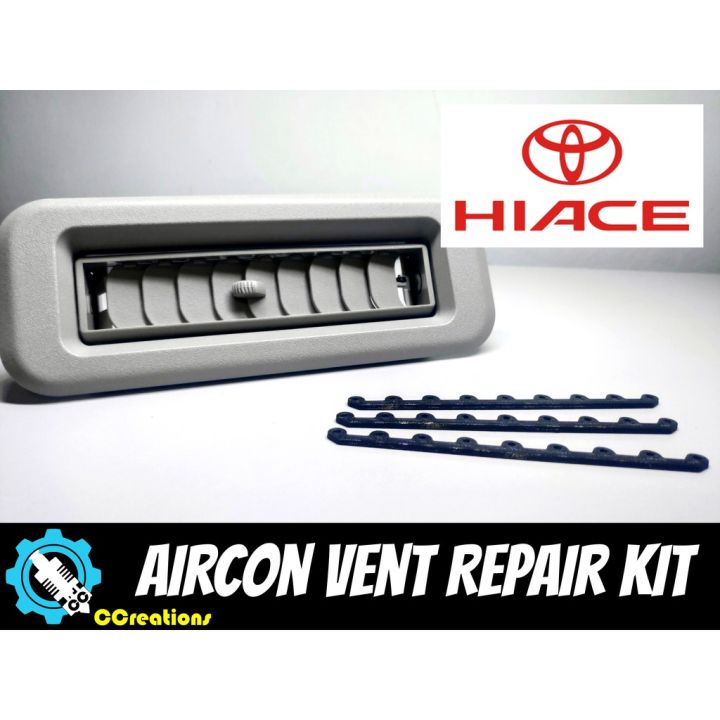♫TOYOTA HIACE VAN CAR CEILING 2ND ROW AIRCON VENT REPAIR KIT ONLY ...