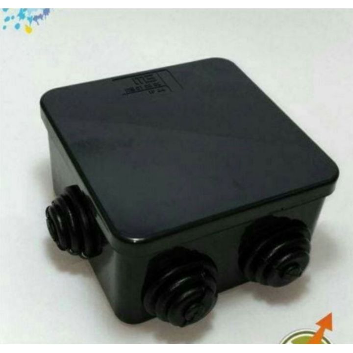 Doradus Dorados Duradus Kotak / Junction BOX DEXTA 5/8 Hitam DX-121 8cm ...