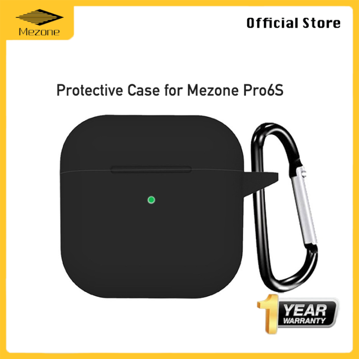 Mezone Colorful Protective Cover For Pro6S TWS Case Soft Silicone Solid ...