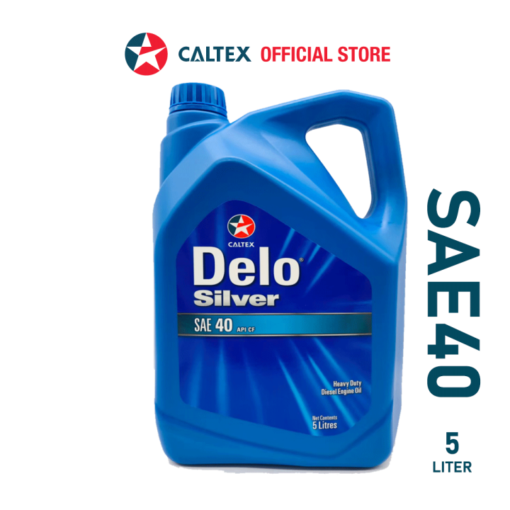 CALTEX Delo Silver SAE 40 (5 liters) | Lazada
