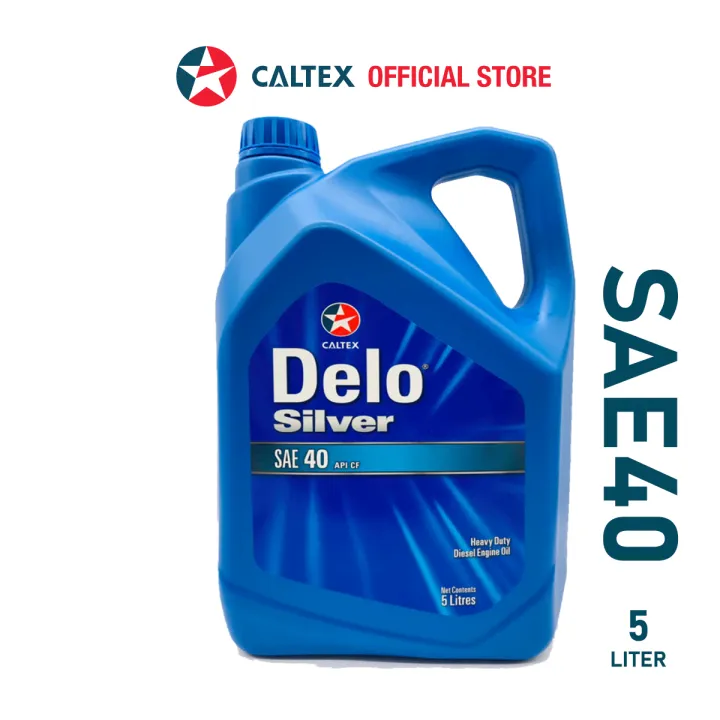 CALTEX Delo Silver SAE 40 (5 liters) | Lazada