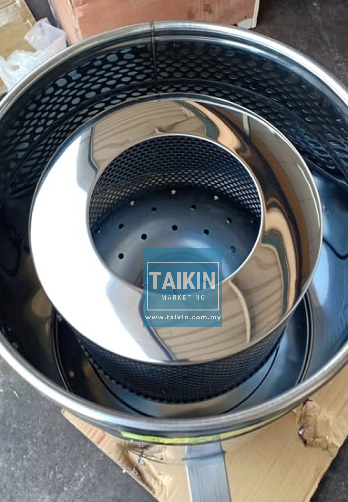 Soya Milk Dewatering Machine Spin Dryer Separator 6kg 0.37KW 0.5HP Oil ...