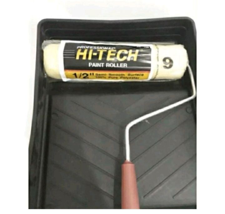 Roller Brush 7 inches 9 inches Baby Roller 4 inches Paint Tray Hi Tech ...