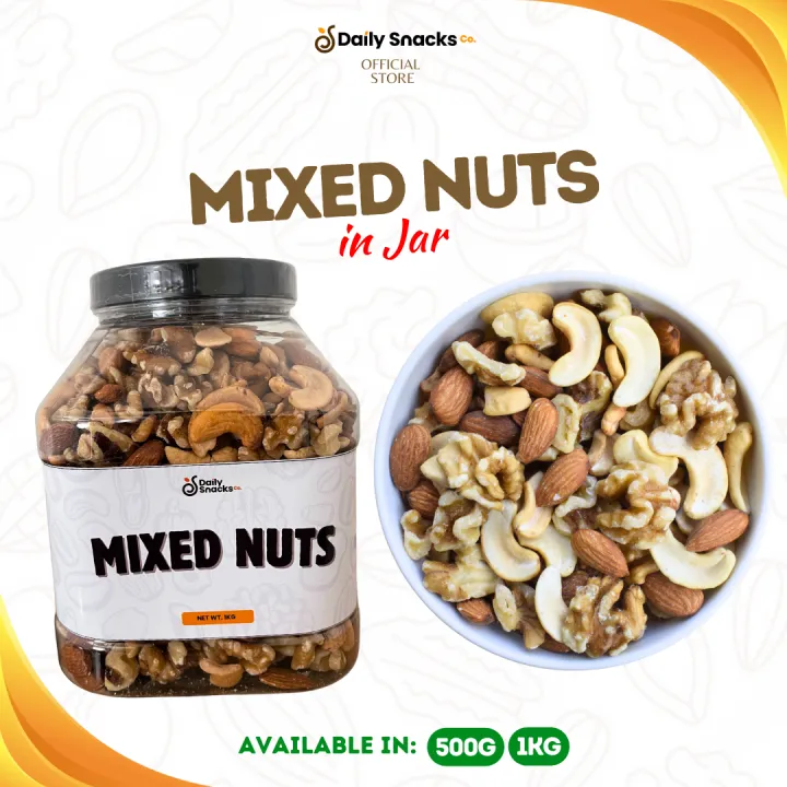 Daily Snacks Mixed Nuts in Jar | Lazada PH