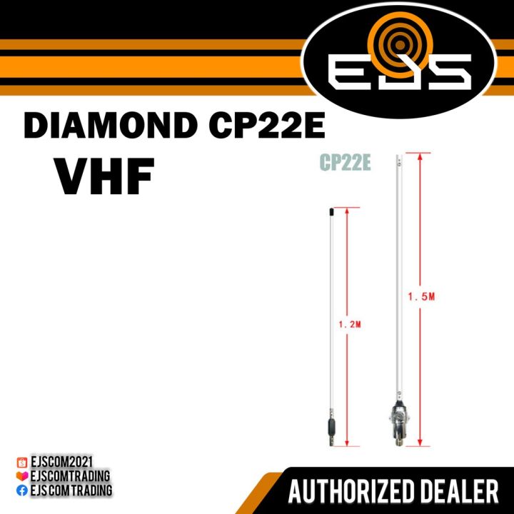 DIAMOND CP22 E VHF AERIAL ANTENNA (ORIGINAL) | Lazada PH