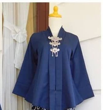 Atasan kebaya Floy Baloteli Navy dan Warna Lainnya | Lazada Indonesia