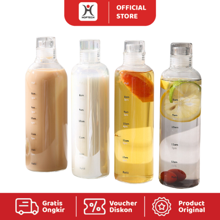 Botol minum 500ml & 750ml / botol transparan / botol olahraga / botol ...