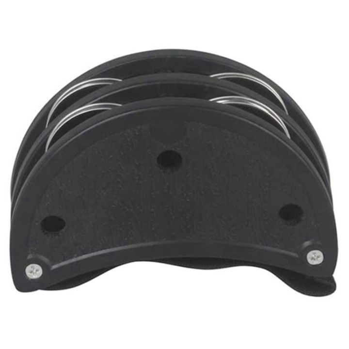 (ZHDV) 1 PCS Percussion Cajon Drum With Steel Bells Foot Bells Foot ...