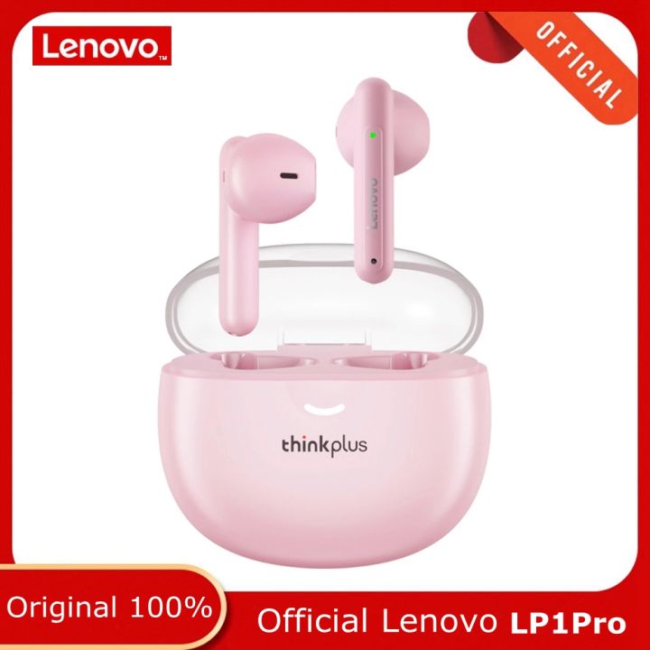 Lenovo LP1 Pro TWS Bluetooth 5.1 Headphones Touch HIFI Stereo Bass Wireless Earbuds Type-C Fast ...