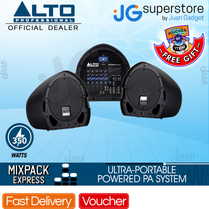 Alto Professional Mixpack Express 350 Watts Portable P.A. System | JG ...
