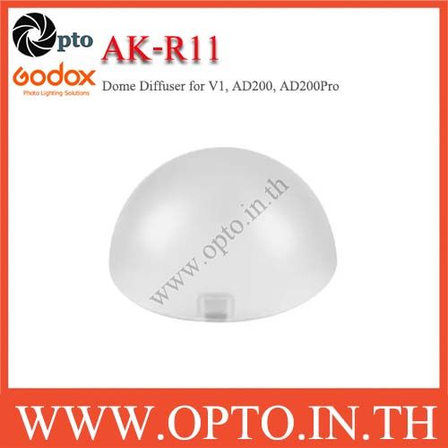 Godox AK - R11 ตัวกระจายแสงแฟลชสําหรับ Godox H200R Round Flash Head V1 ...