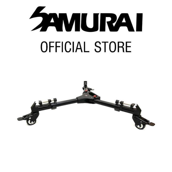 Samurai DSLR Professional Camera Tripod Wheel Pulley Roller (Dolly ...