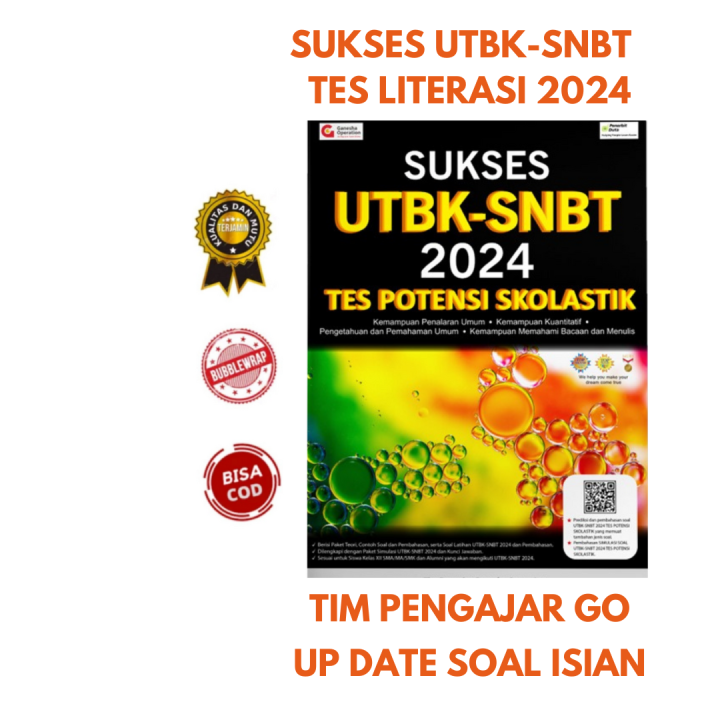 BUKU SUKSES UTBK-SNBT 2024: TPS UP DATE SOAL ISIAN - TIM PENGAJAR GO (oRIGINAL) | Lazada Indonesia