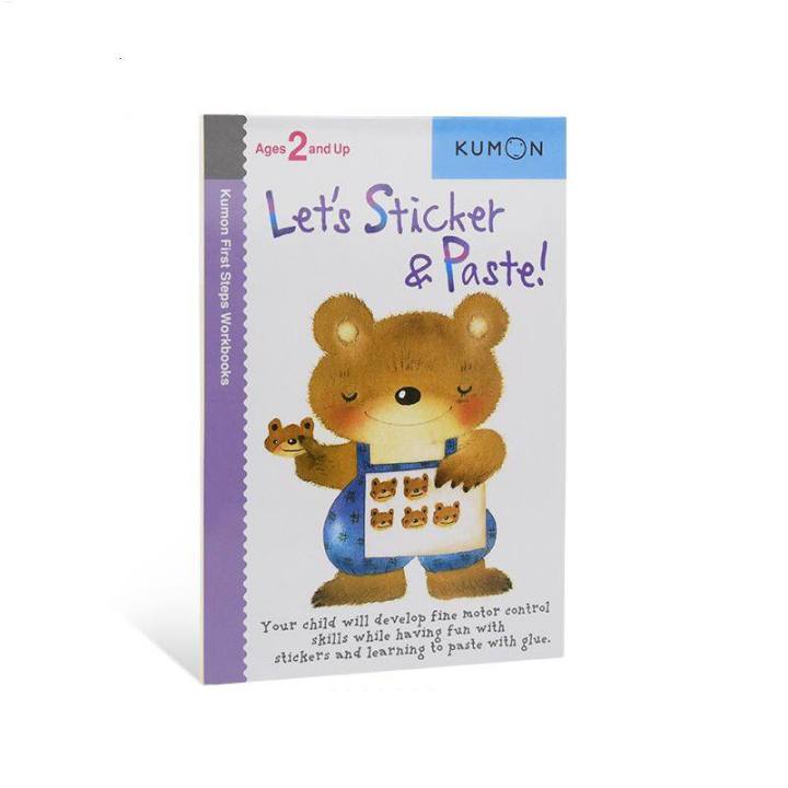Kumon Let's Sticker & Paste official document Education English ...