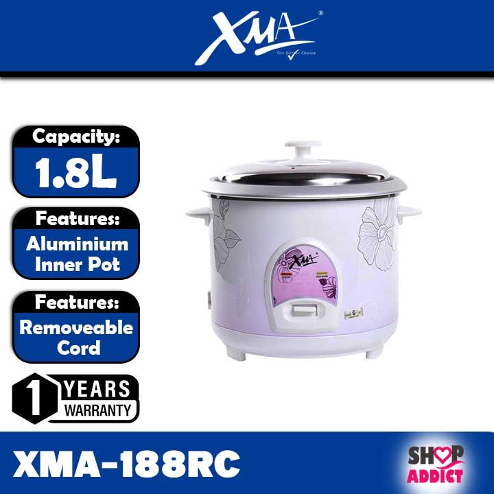 XMA RICE COOKER 1.8L XMA-188RC | Lazada