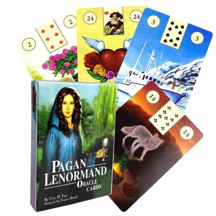 Pagan Lenormand Oracle Cards Full English Classic Board Games ...