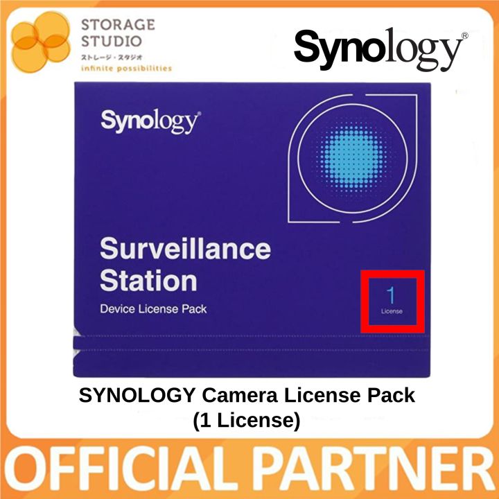 SYNOLOGY NAS Surveillance Camera License Pack 1/4/8 License. **SYNOLOGY ...