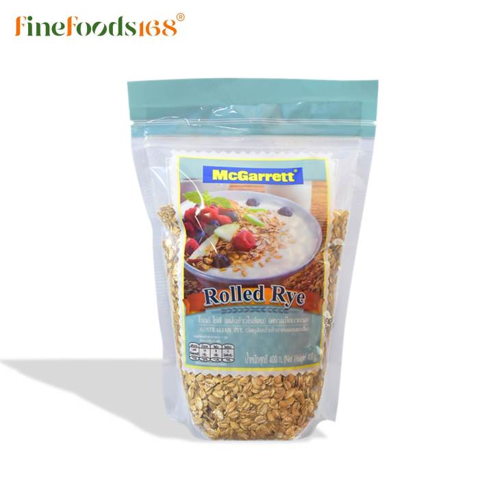 แม็กกาแรต แผ่นข้าวไรย์อบ 400 กรัม McGarrett Rolled Rye 400 g. | Lazada ...