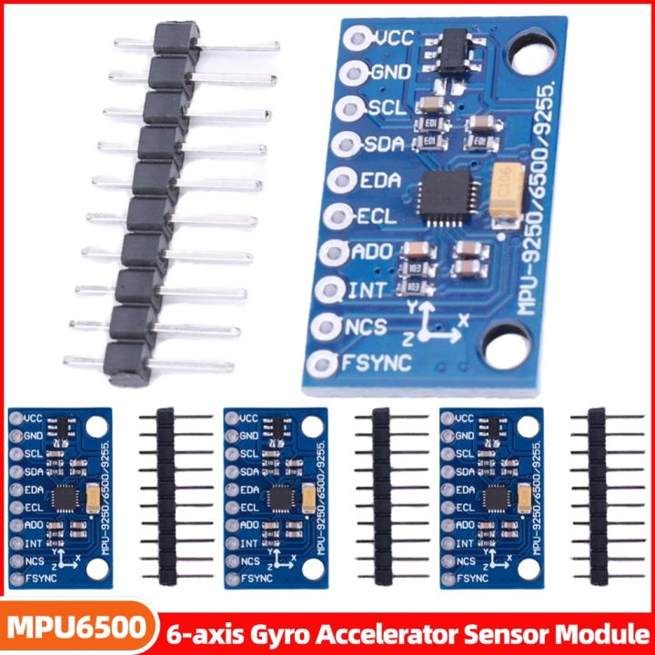 【User-friendly】 1-5PCS SPI IIC I2C GY-6500 Gyro Accelerator Sensor ...