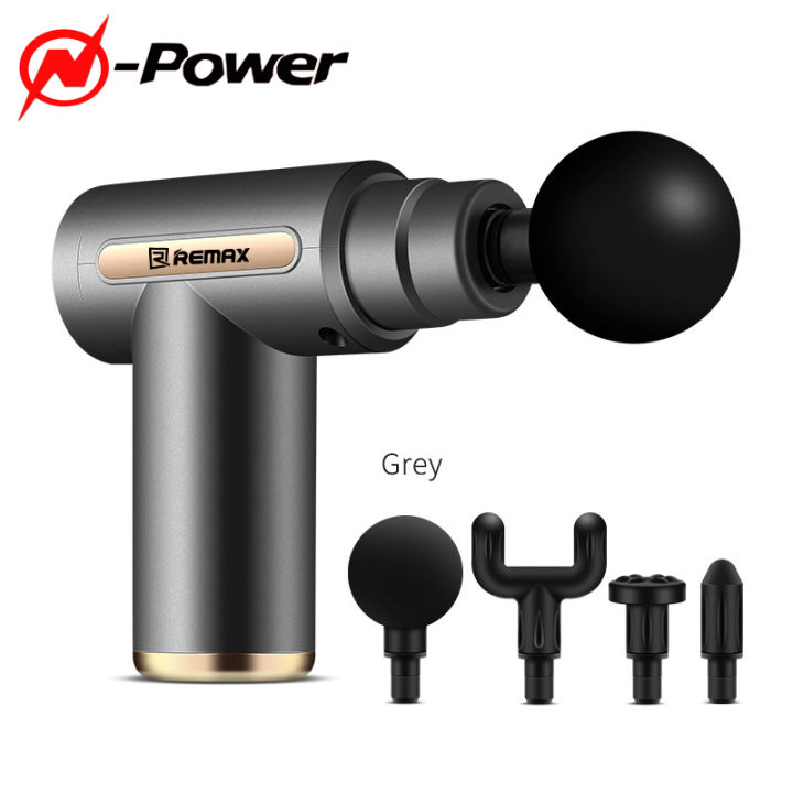 [In Stock] N-Power Massager / Massage Gun 6 Adjustable Speed & 4 Heads ...