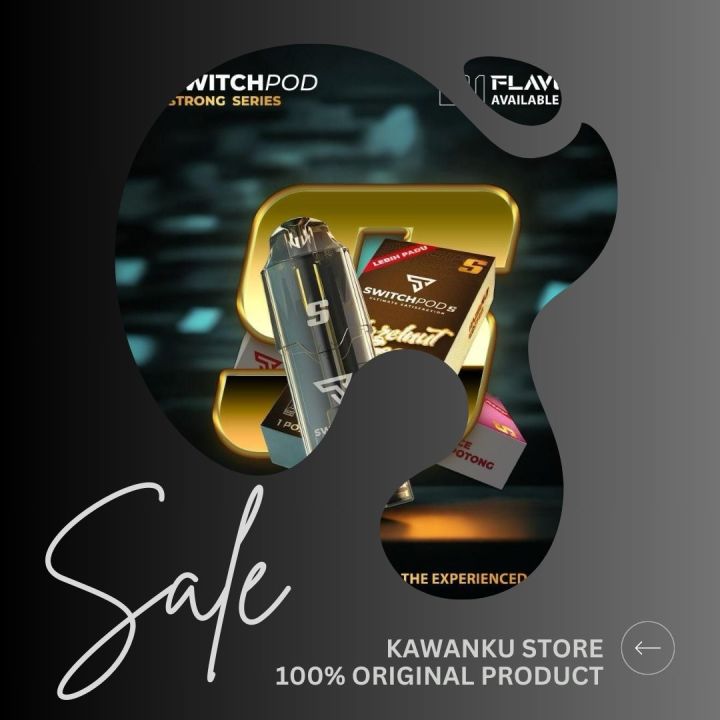 100% ORIGINAL SWITCHPOD 'STRONG SERIES' COMPATIBLE NANOSTIX SYOKDEVICE ...