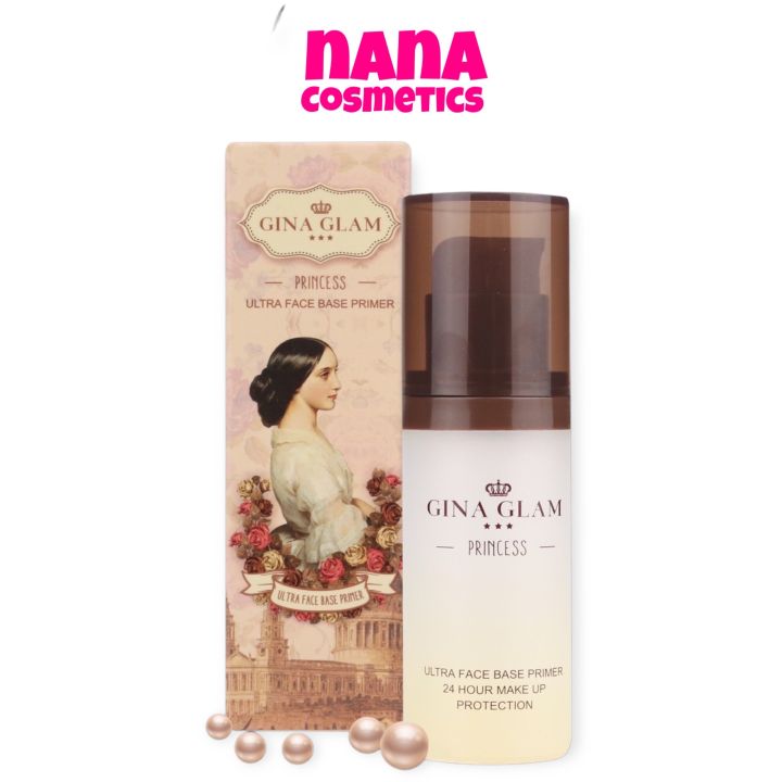 จีน่า แกลม อัลตร้า เฟส เบส ไพรเมอร์ #G18 GINA GLAM ULTRA FACE BASE ...