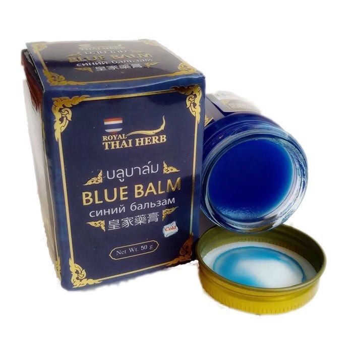 Royal Thai Balm 50g Blue Balm, Aloe Balm / สูตรอโล สูตรสีฟ้า สูตรสีแดง ...
