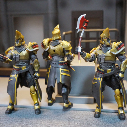 3.75 inch FORTNITE Medieval Warrior Soldier Action Figure Ultimate ...