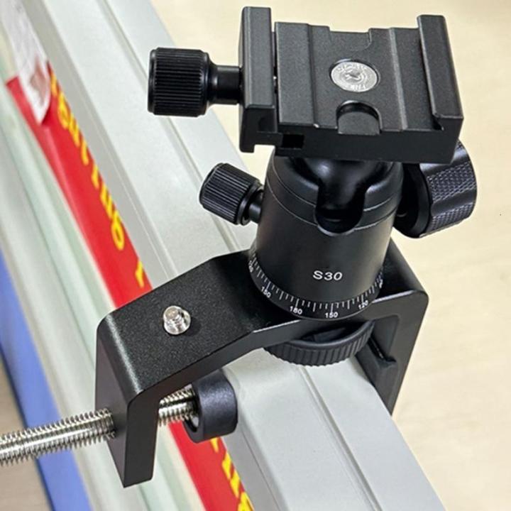 Professional C Clamp Desk Mount 1/4Inch Clip Clamp for Camera Tripod ...