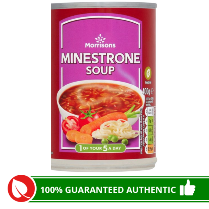 Morrisons Minestrone Soup 400G | Lazada PH