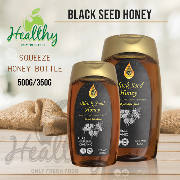 Madu Bunga Habbatussauda l Black seed honey | Squeeze Bottle | Original ...