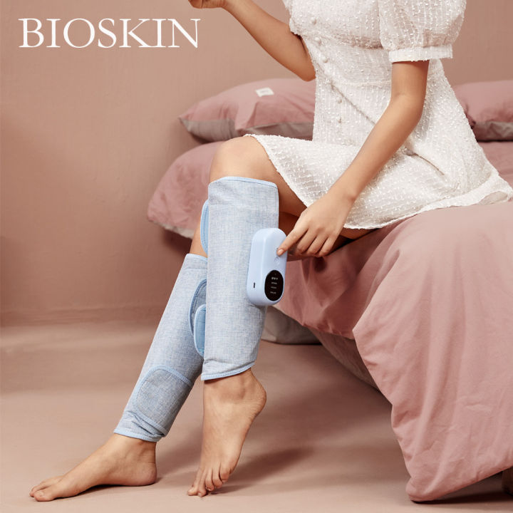 BIOSKIN Smart Leg Massager for Lower Leg Arm Massage Device Vibration ...