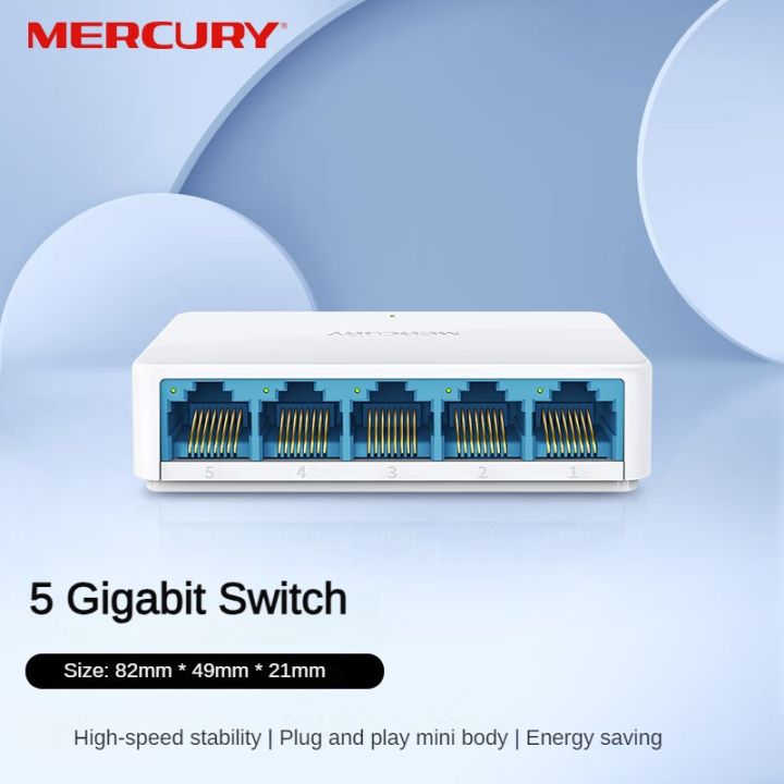 5-port LAN Switch 1000Mbps Home Internet Full Gigabit Port Ethernet ...
