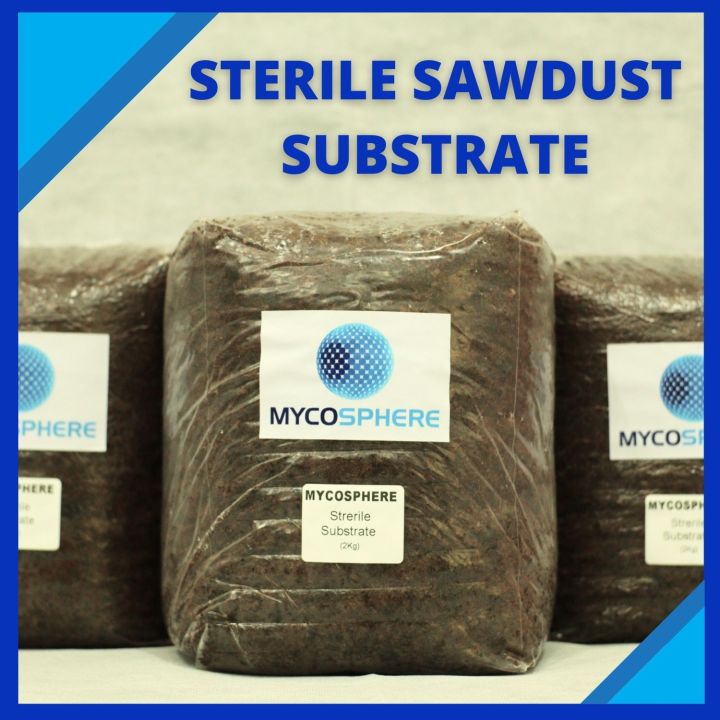 Sterile Hydrated Sawdust Growing Media (2kg) - Supplemented Sawdust ...