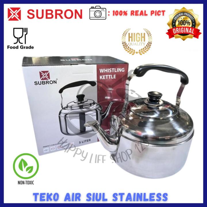 SUBRON Teko Siul Stainless 4/5/6 Liter / Teko Bunyi 4/5/6 Liter ...