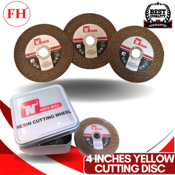 NOVA BULL Resin Cutting Disc 4" Yellow Affordable and High-quality ...