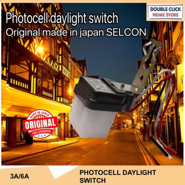 Selcon 3A,6A Photocell Daylight Switch (Original Japan) | Lazada