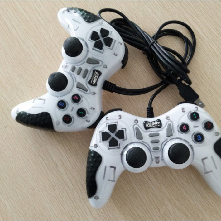 Vibration USB Sigle/Doubles Game Controller / Joystick With Turbo and ...