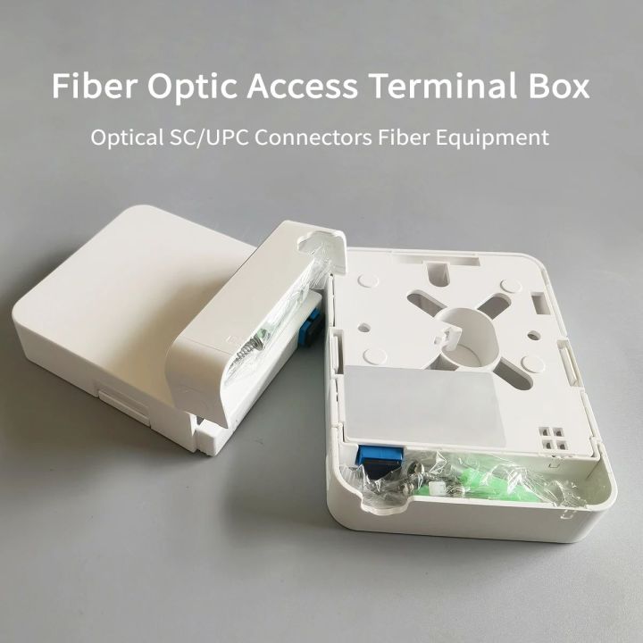 Fiber Optic Socket Panel FTTH 1 Core Fiber Optic Termination Box SC ...