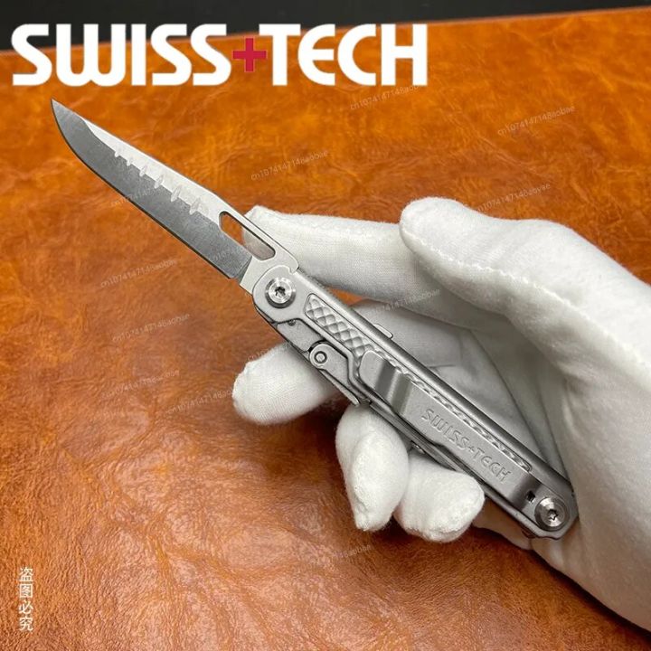 Swisstech 11 In 1 Folding Multitool Multi-Ftional Combination Tool ...