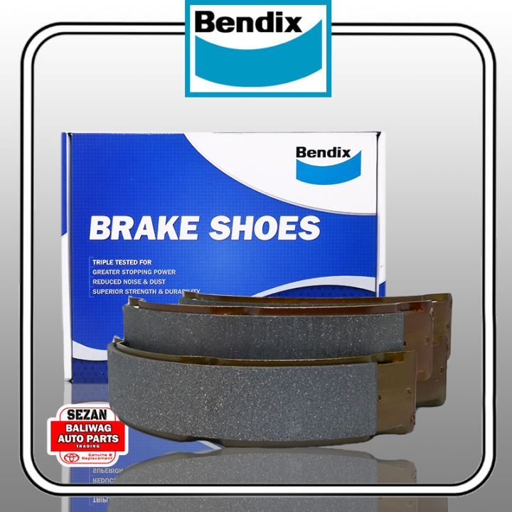 BENDIX BRAKE SHOE SET TOYOTA HILUX 4X4 / FORTUNER 2005-2015 DS2809 ...