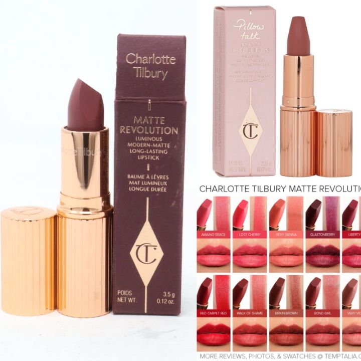 แท้💯Charlotte's Matte Revolution matte lipsticks ขนาด 3.5g | Lazada.co.th