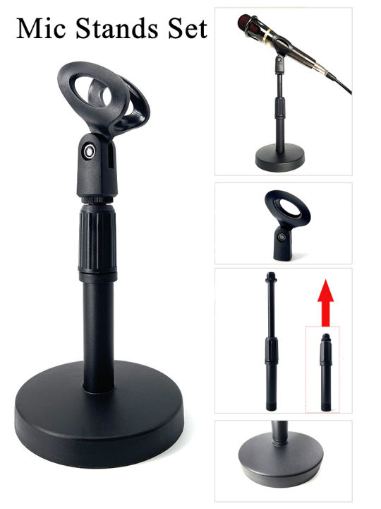 Universal Adjustable Table Mic Holder Mobile Broadcasting and Recording ...