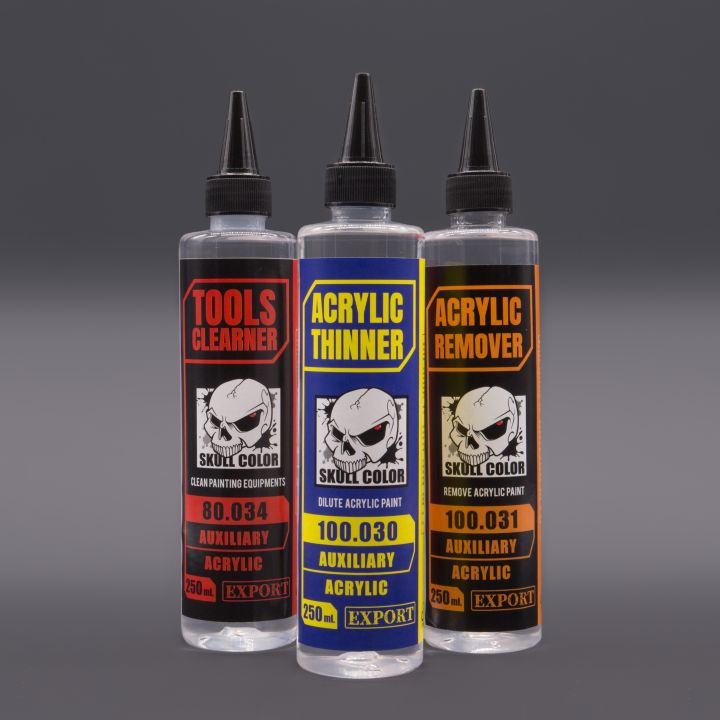 Paint Skull Color Solvent Thinner Series Gundam Acrylic Solvent Acrylic ...